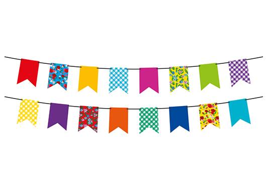 FAIXA BANDEIROLA REGINA ARRAIA | Casa Norte