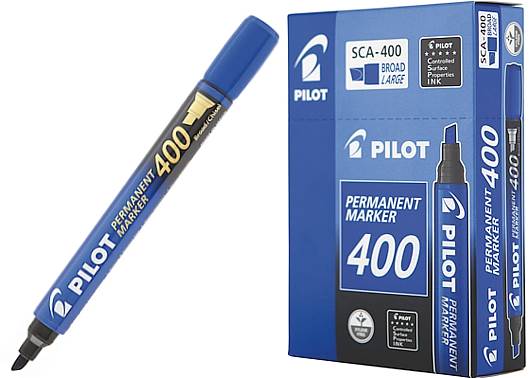 MARCADOR PERMANENTE SCA 400 AZUL | Casa Norte