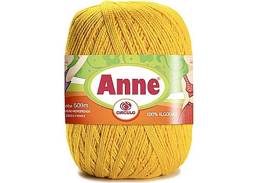 LINHA DE CROCHE ANNE 500 CANARIO | Casa Norte