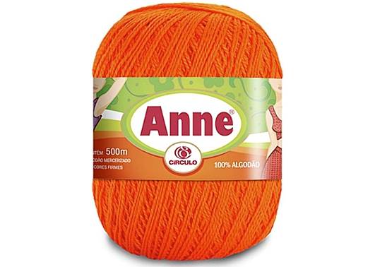 LINHA DE CROCHE ANNE 500 TANGERINA | Casa Norte