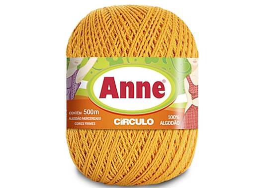 LINHA DE CROCHE ANNE 500 MOSTARDA | Casa Norte